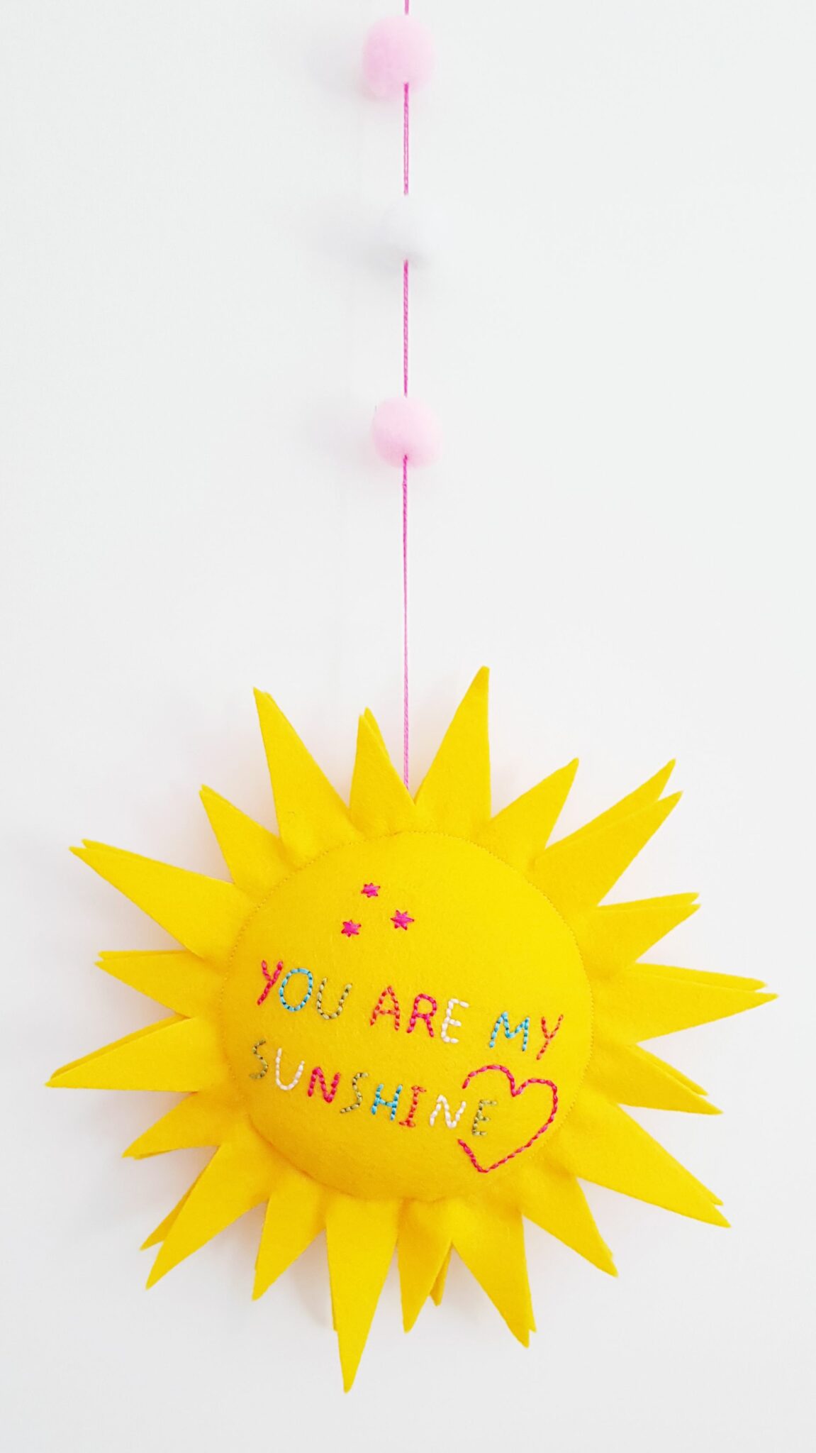 The Sun Sewing Pattern I Easy & Cute Felt Project For Beginners