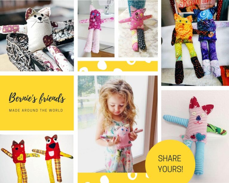 HOW TO SEW CAREFREE CAT FROM SCRAPS – FREE PATTERN — SewToy