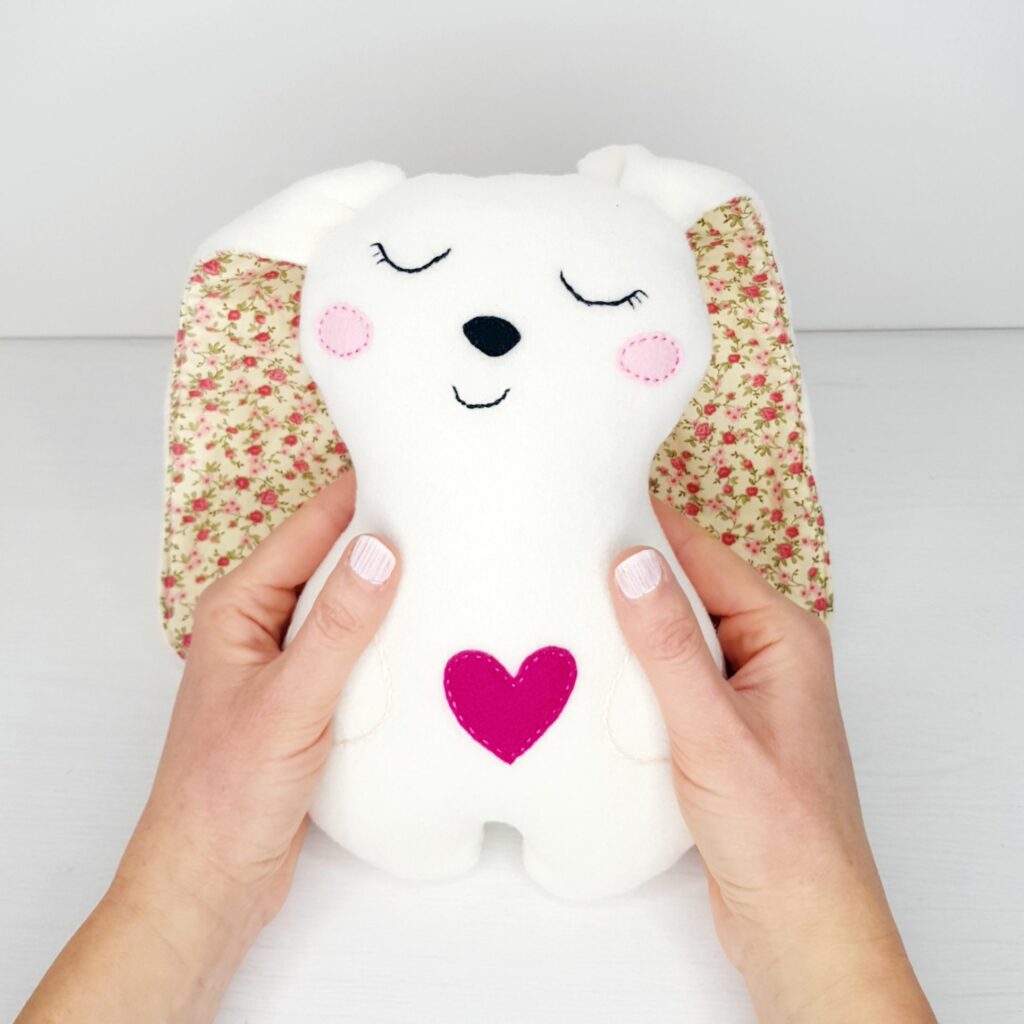 Animal Sewing Patterns Bundle I Teddy Bear, Fox & Bunny I Easy