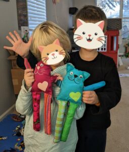 Bernie the Cat Spark Joy and Happiness in the First Graders class